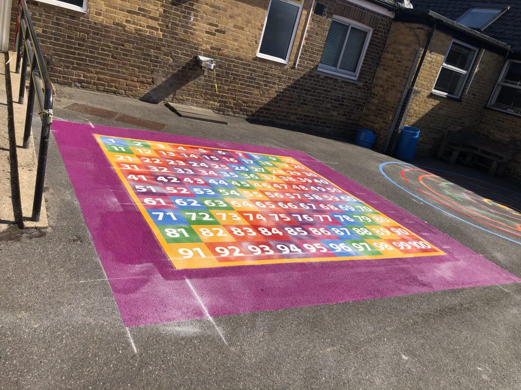 Creating an Educational Playground with Maths Playground Markings.