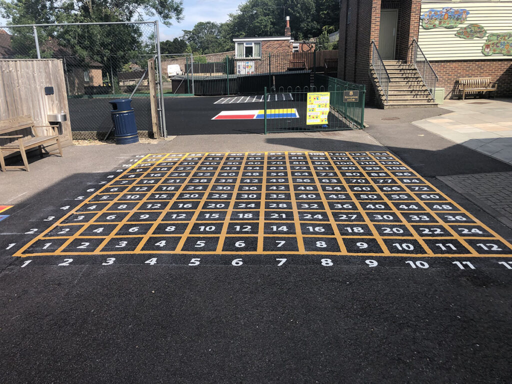 Number Games & Grids Playground Marking Gallery Images - Uniplay ...