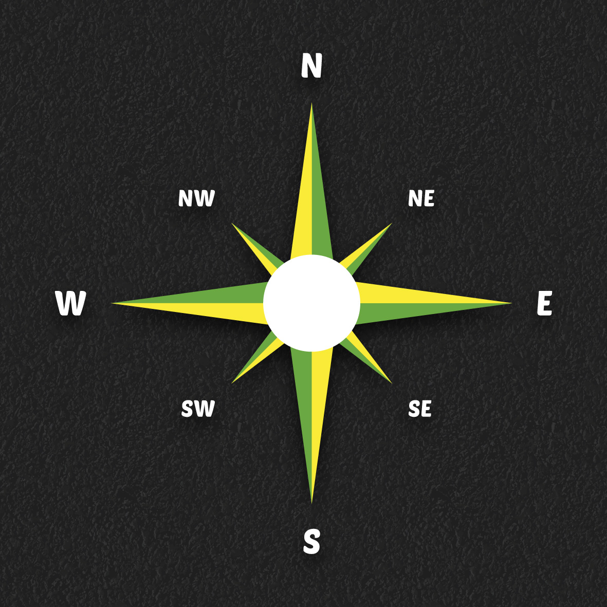 Compass Playground Marking | School Thermoplastic Markings | Uniplay