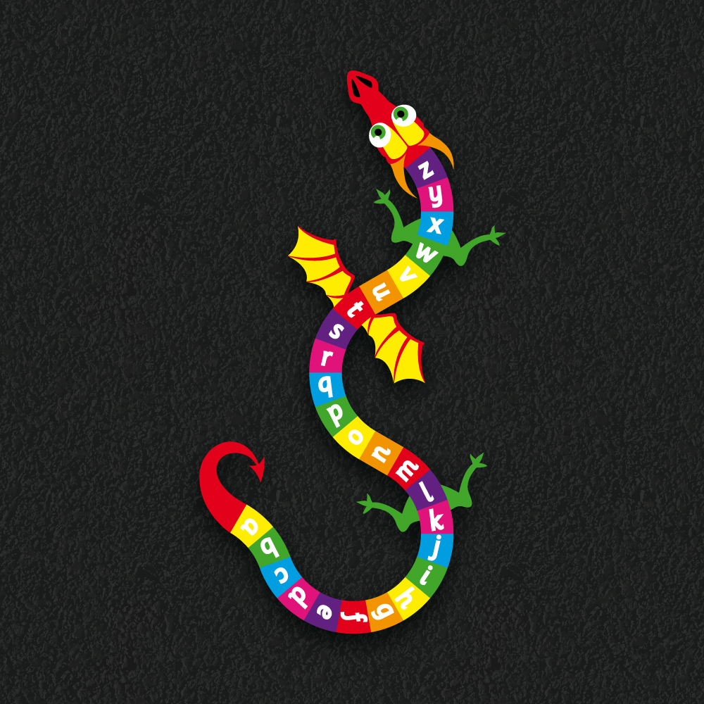 Letter Games - Uniplay - Playground Markings