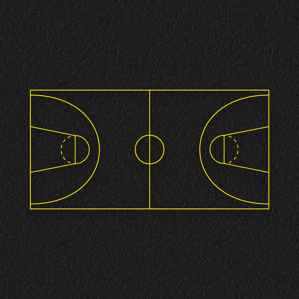 Basketball Court Playground Marking | School Thermoplastic Markings ...