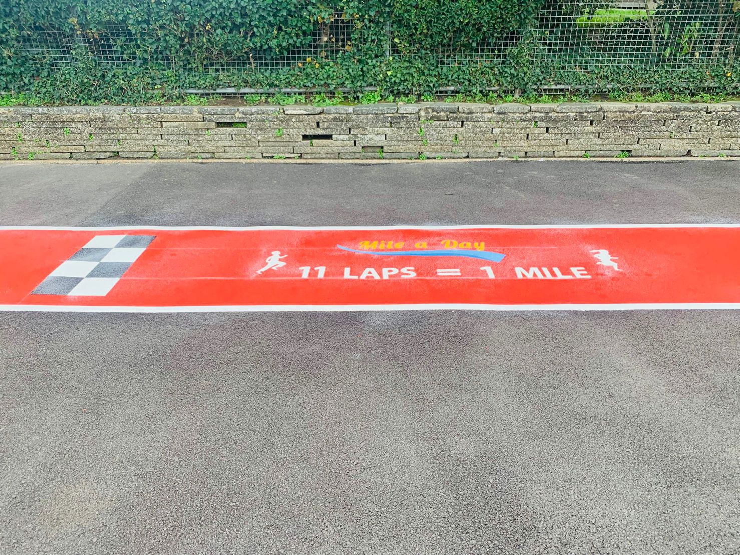Mile A Day Playground Markings - Uniplay - Playground Markings