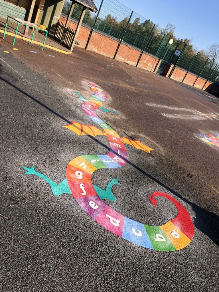 Powick CE Primary School - Uniplay - Playground Markings